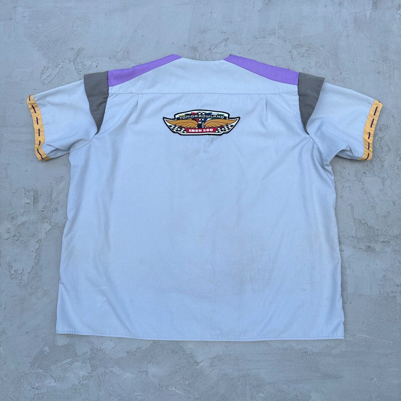 Disney Disney Magic Kingdom Tomorrowland Indy 500 Uniform Shirt | Grailed