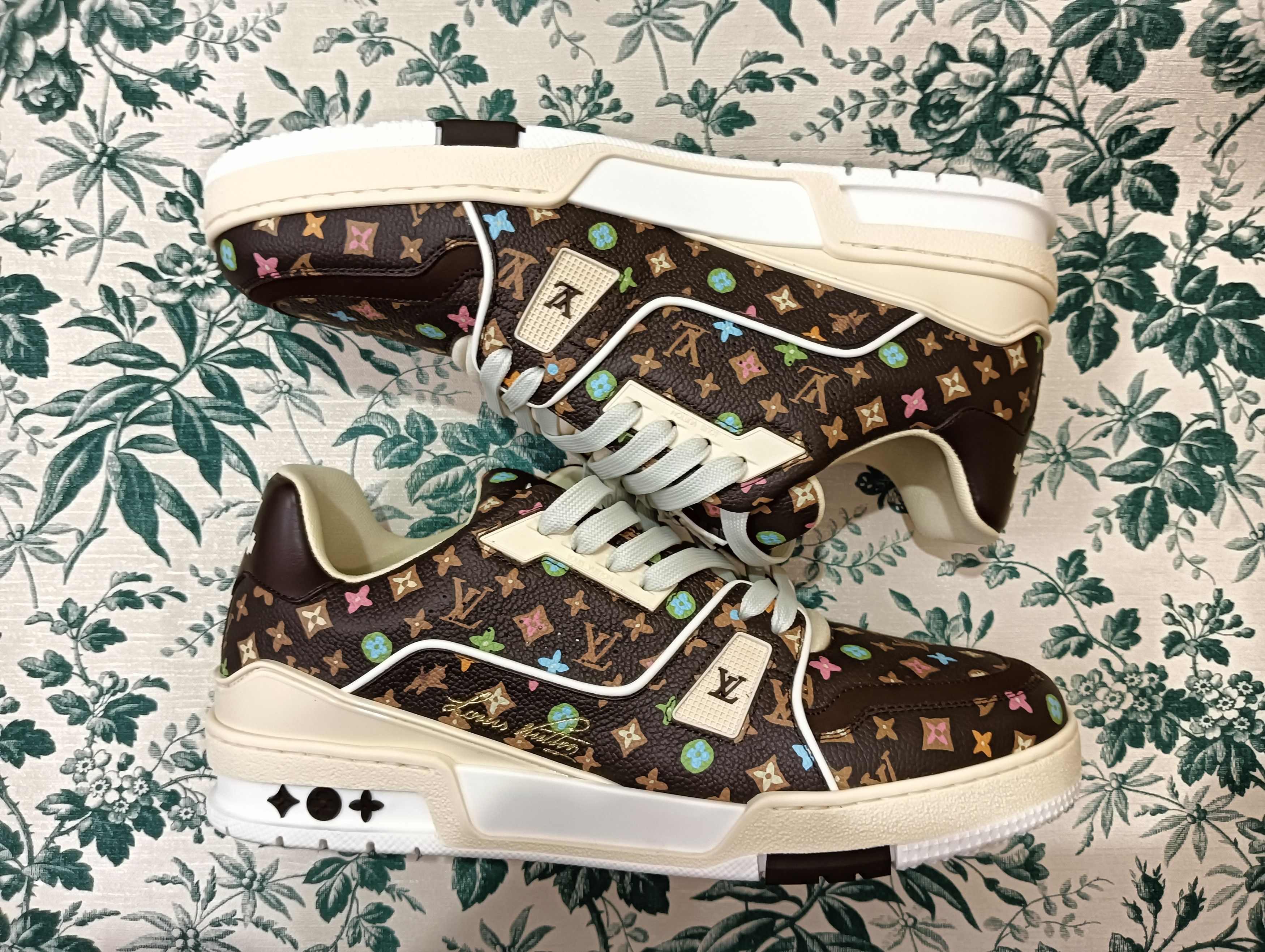 Louis Vuitton × Tyler The Creator Tyler the Creator Monogram Trainers ...