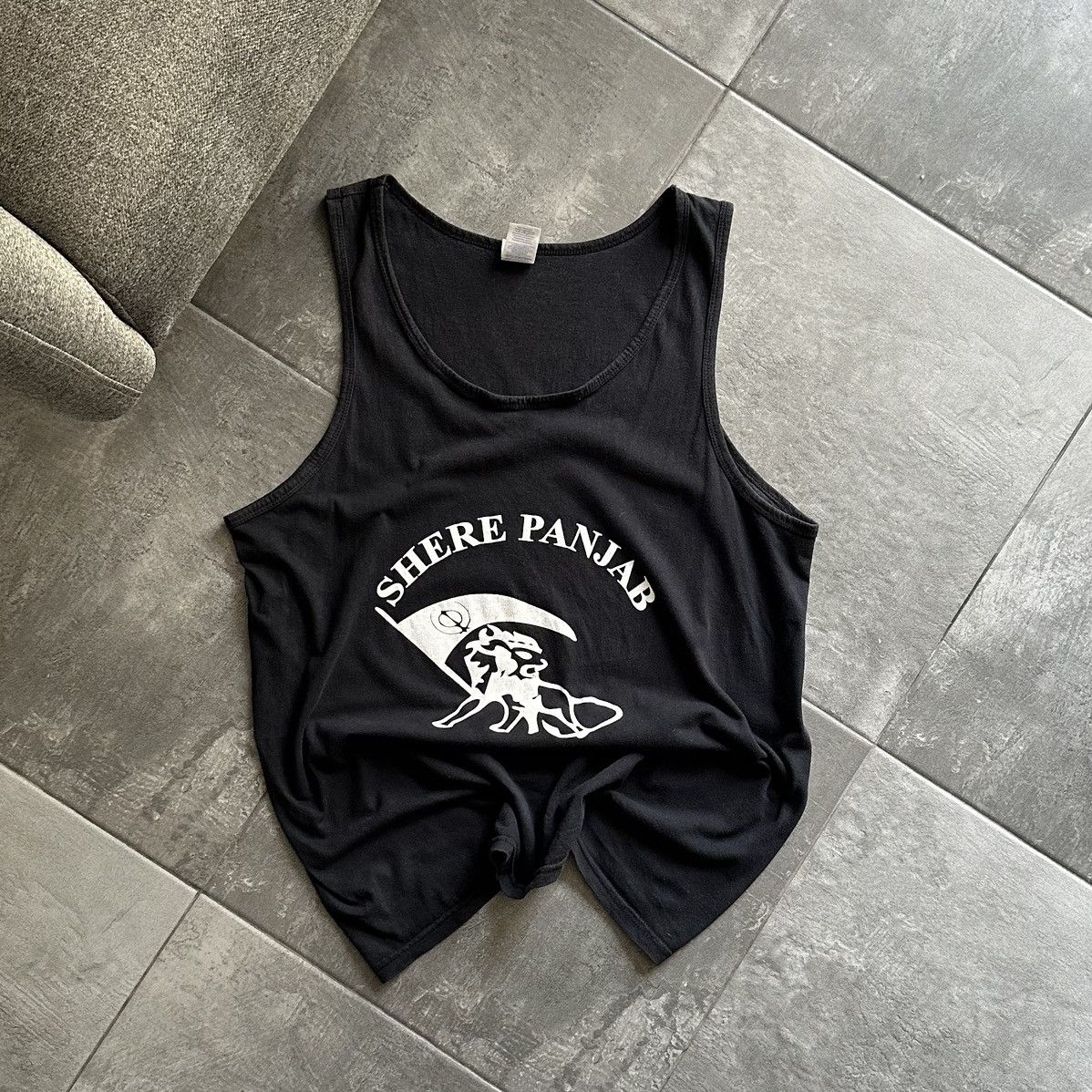 Vintage Vintage Japanese Style Tank Top Shere Panjab Band Y2K Rock ...