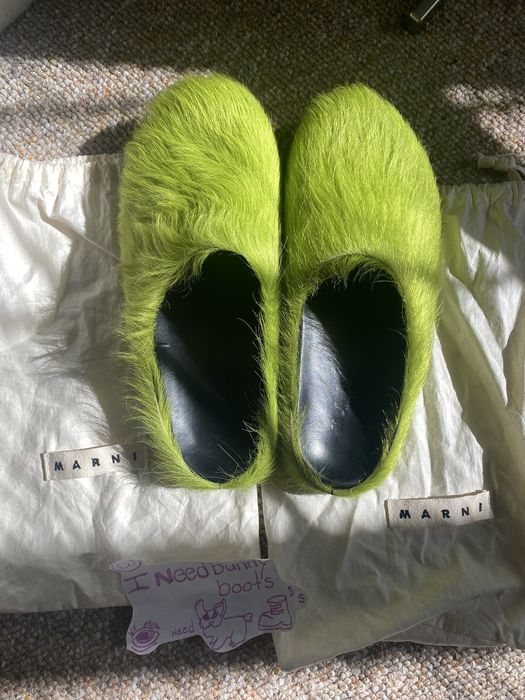 Marni Original Green Marni Slides Grailed