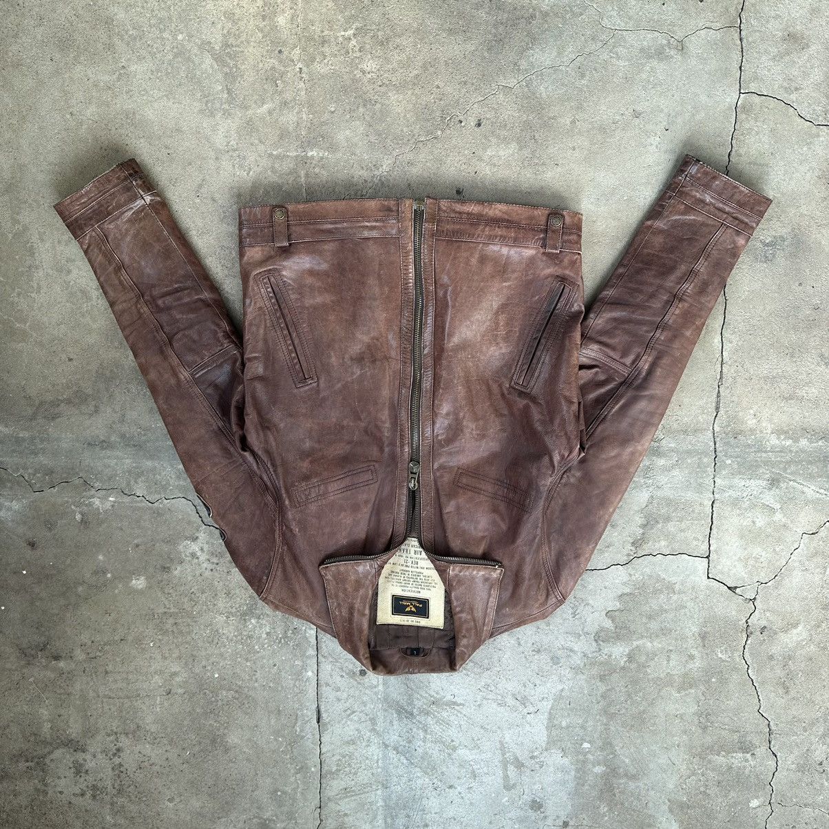 American Classics × Leather Jacket × Vintage Vintage PALL MALL American ...