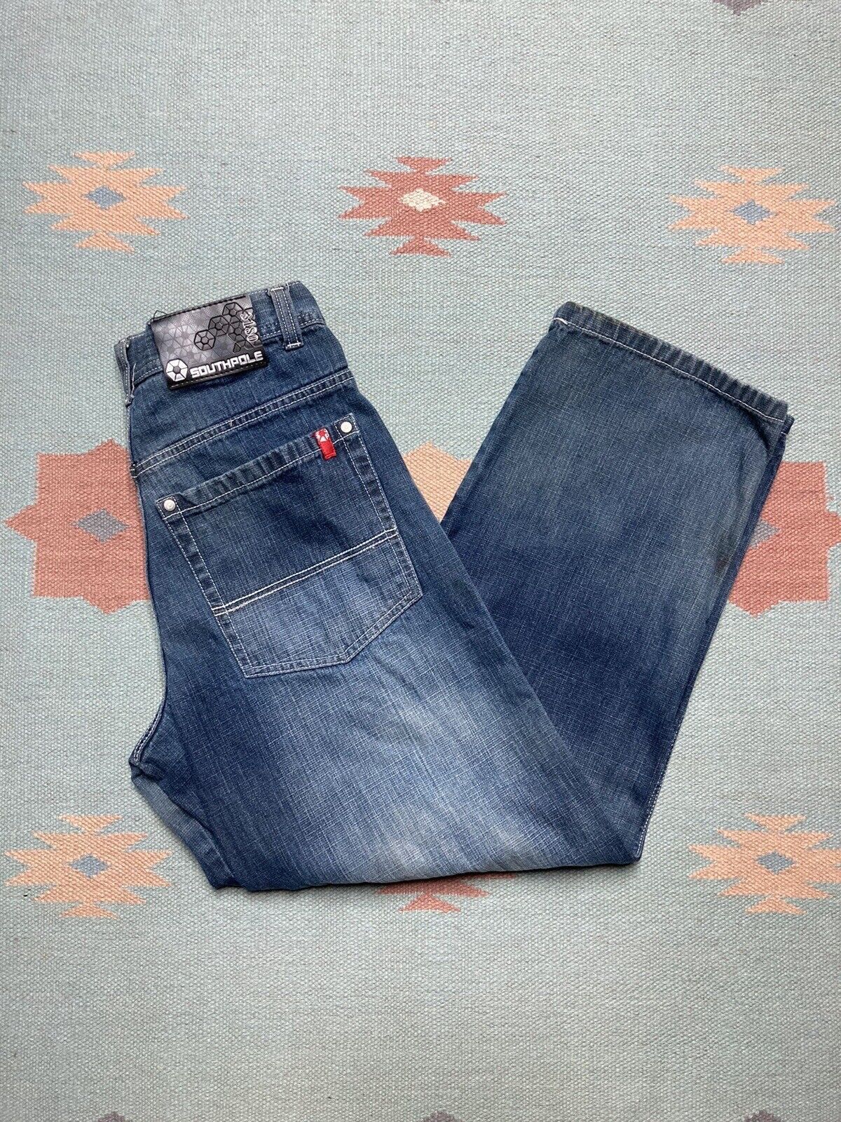 JNCO × Southpole × Streetwear VTG y2k baggy jeans southpole faded wide ...