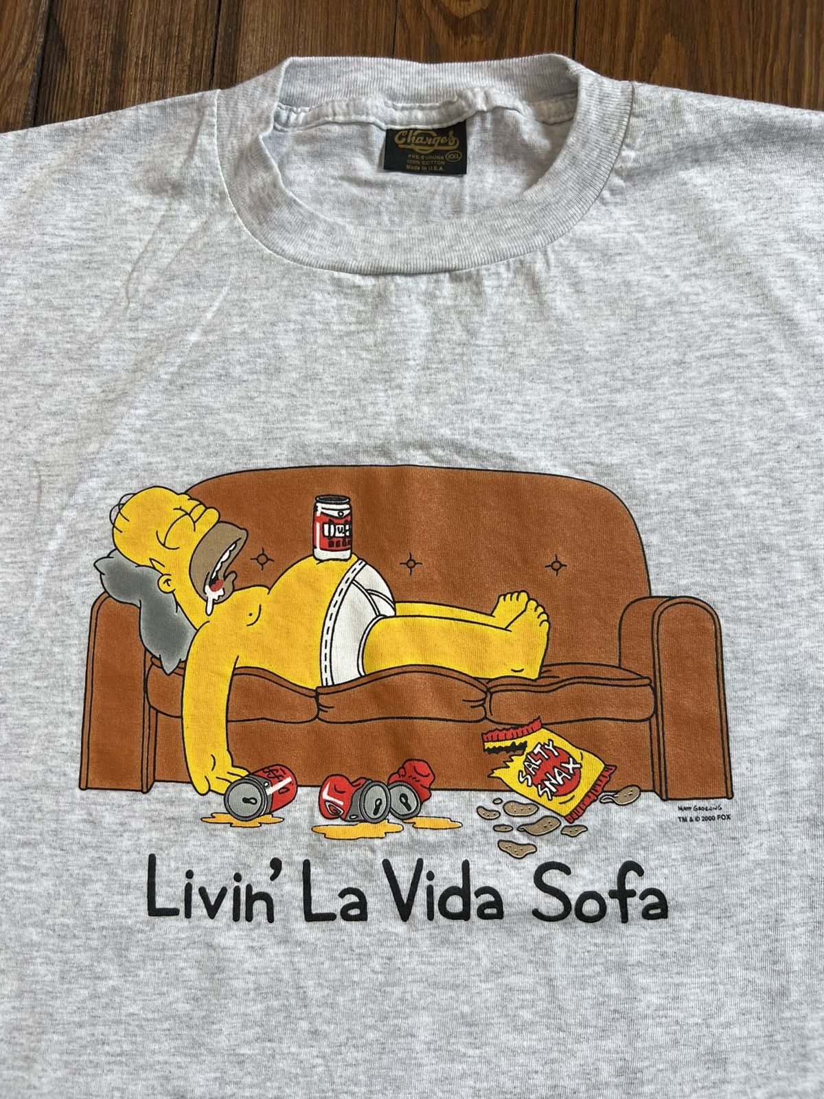 Movie × The Simpsons × Vintage Vintage Changes The Simpsons Homer Sofa ...