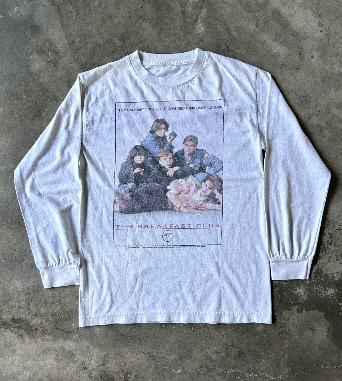 Movie × Vintage Rare Vintage "The Breakfast Club" Movie Promo Shirts ...