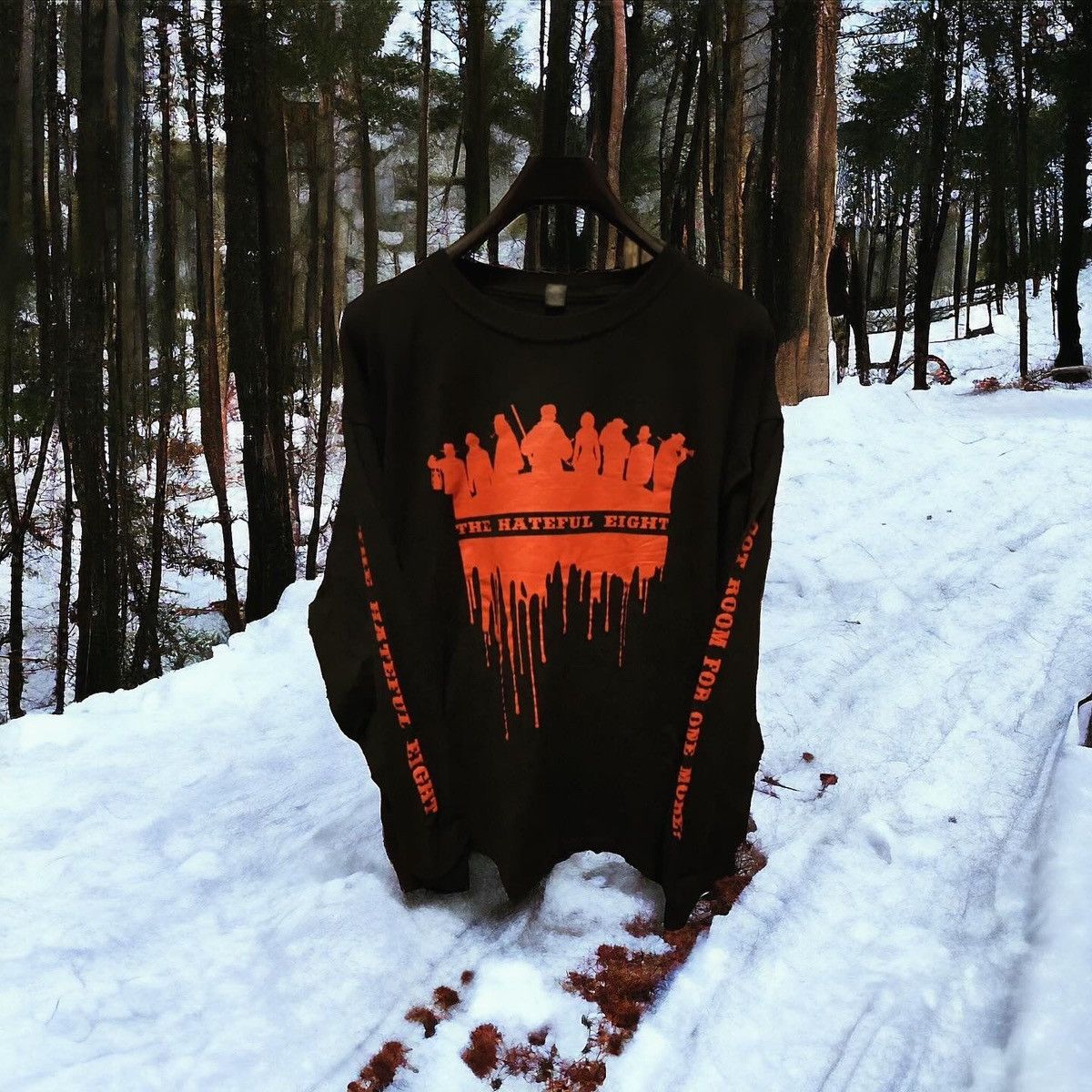 Movie × Streetwear × Vintage The Hateful Eight Movie Promo T-shirt ...