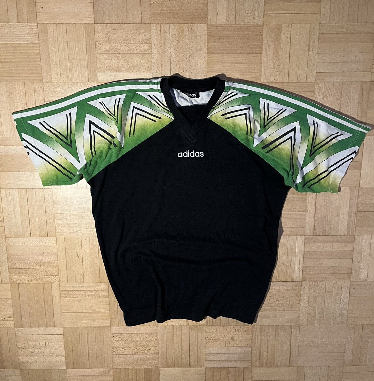 Adidas ADIDAS vintage t shirt Brazil colour way soccer rare 90s | Grailed
