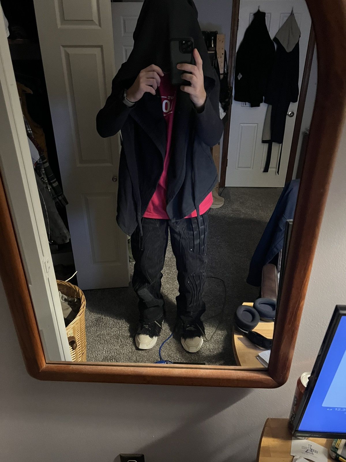 Rick Owens Drkshdw Rick Owens Olmar & Mirta Black Mountain Wizard ...