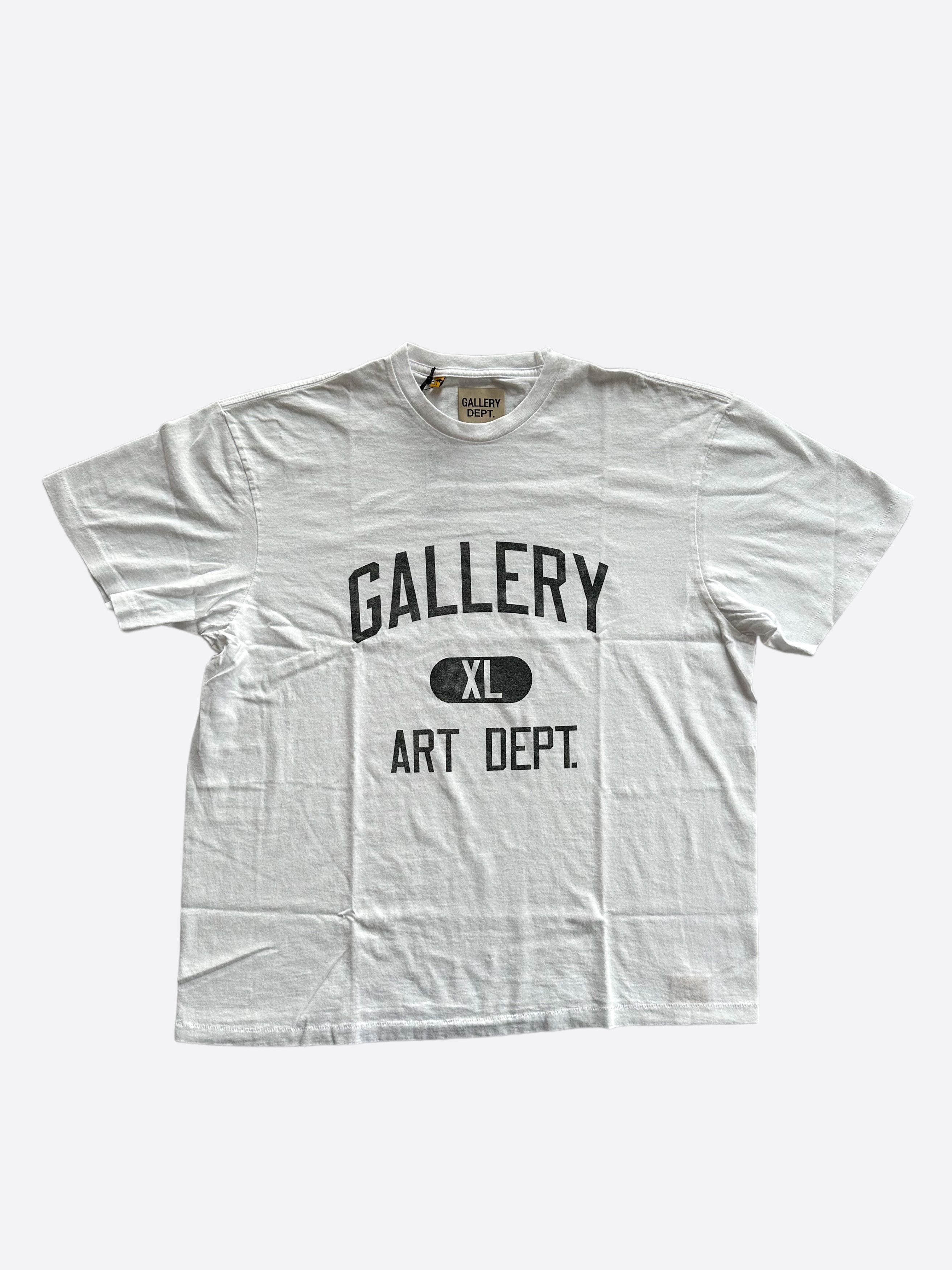 Gallery Dept. Gallery Dept White & Black Art Dept T-Shirt | Grailed