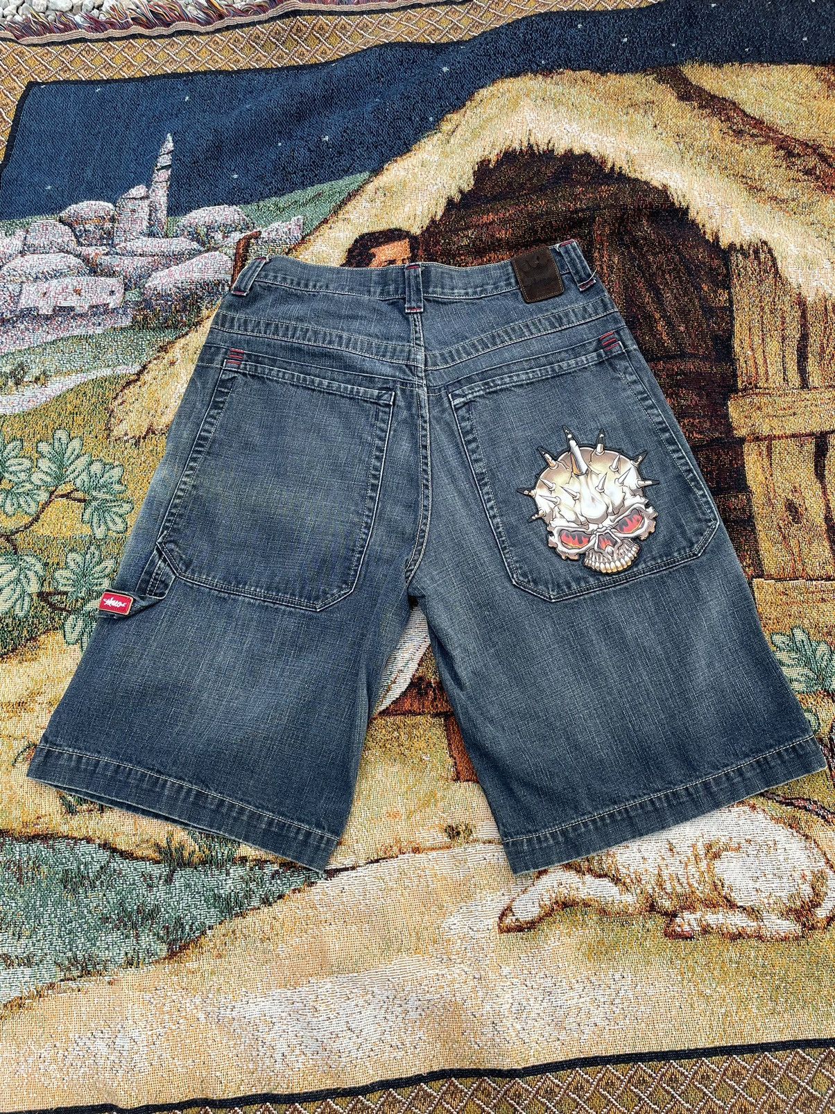 JNCO jnco skull jorts | Grailed