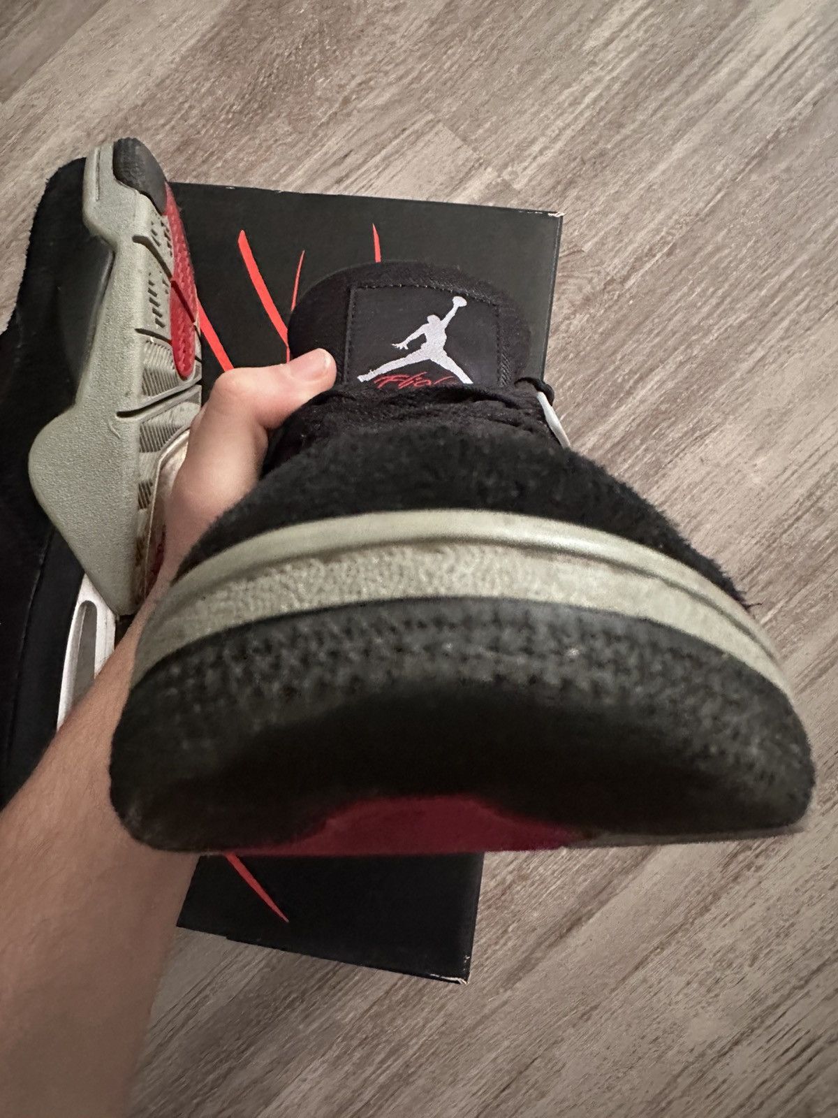 Jordan Brand × Nike Jordan 4 "Black Canvas" | Grailed