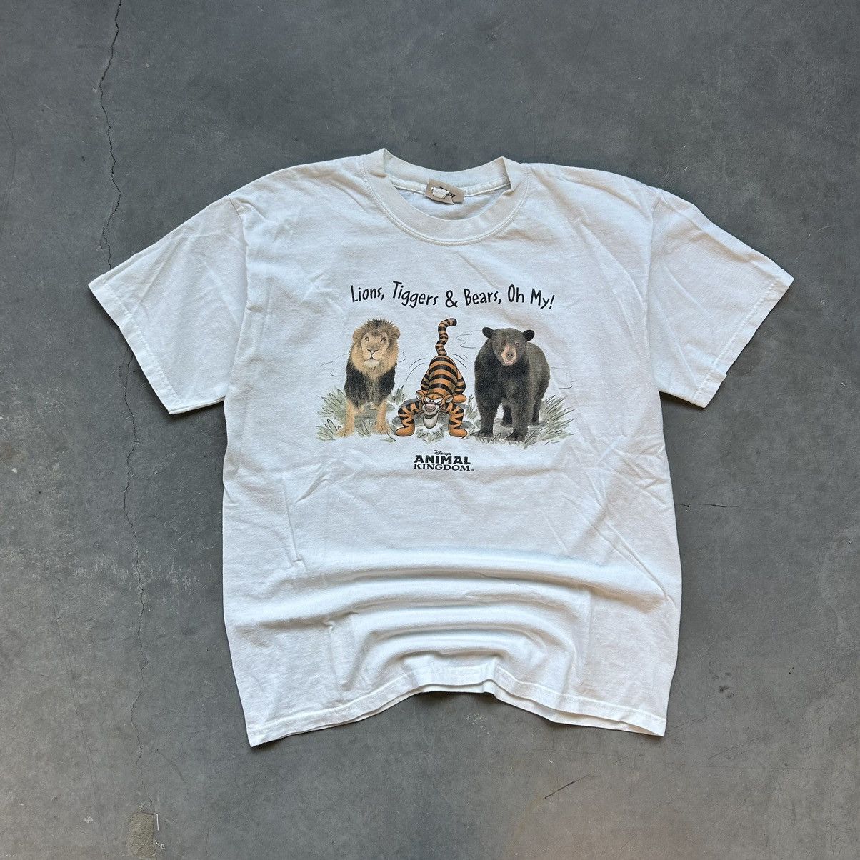 Disney × Streetwear × Vintage Crazy Vintage 90s Rare Tigger Animal ...