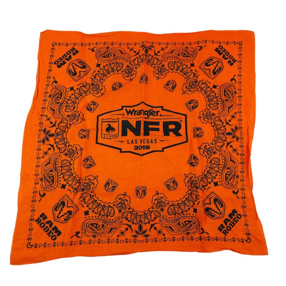 Wrangler Wrangler NFR National Finals Rodeo Bandana 2019 Ram Rodeo ...
