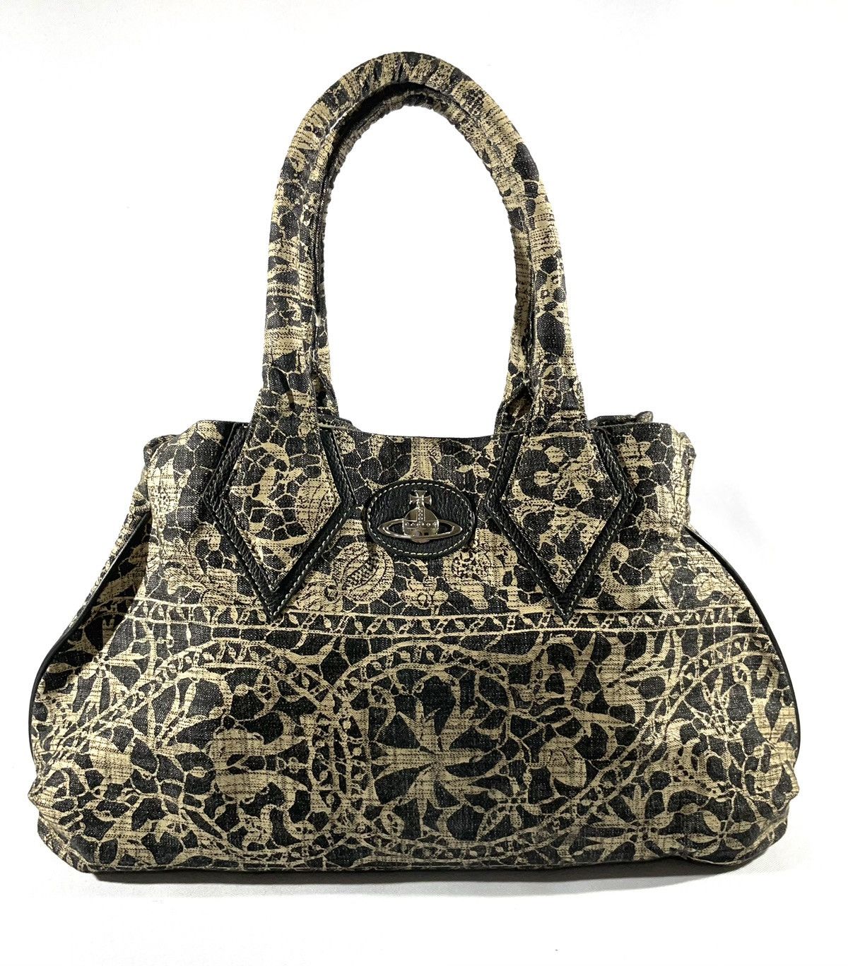 Vivienne Westwood Vintage Yasmine Graphic Orb Handbag | Grailed