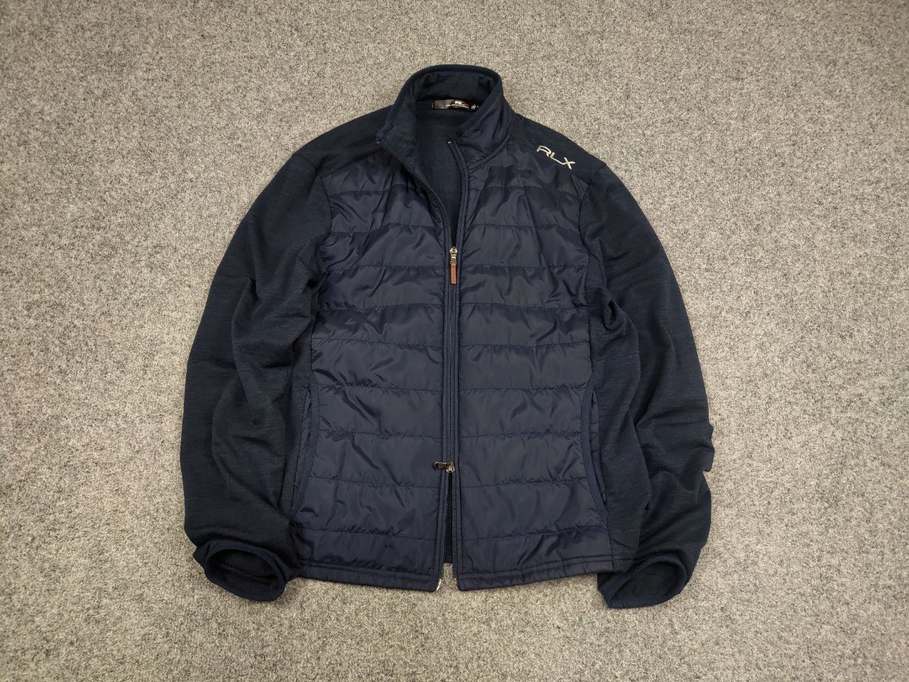 Polo Ralph Lauren RLX Ralph Lauren quilted Wool Light Blue Jacket | Grailed