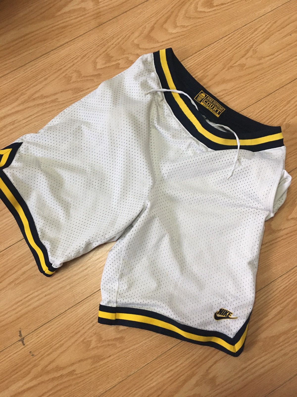 NBA × Nike × Vintage Nike Mesh Basketball Shorts 2000 Berkeley large ...