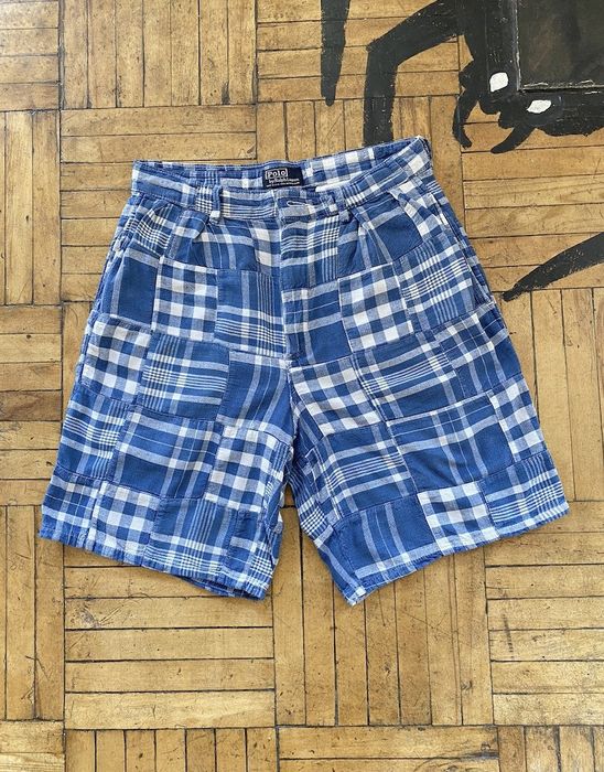 Ralph Lauren ️ ️Vintage Polo Ralph Lauren Patchwork Cotton Zip Fly ...