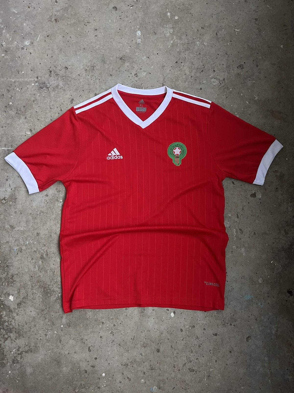 Adidas × Soccer Jersey × Vintage Morocco National Team Soccer Jersey ...