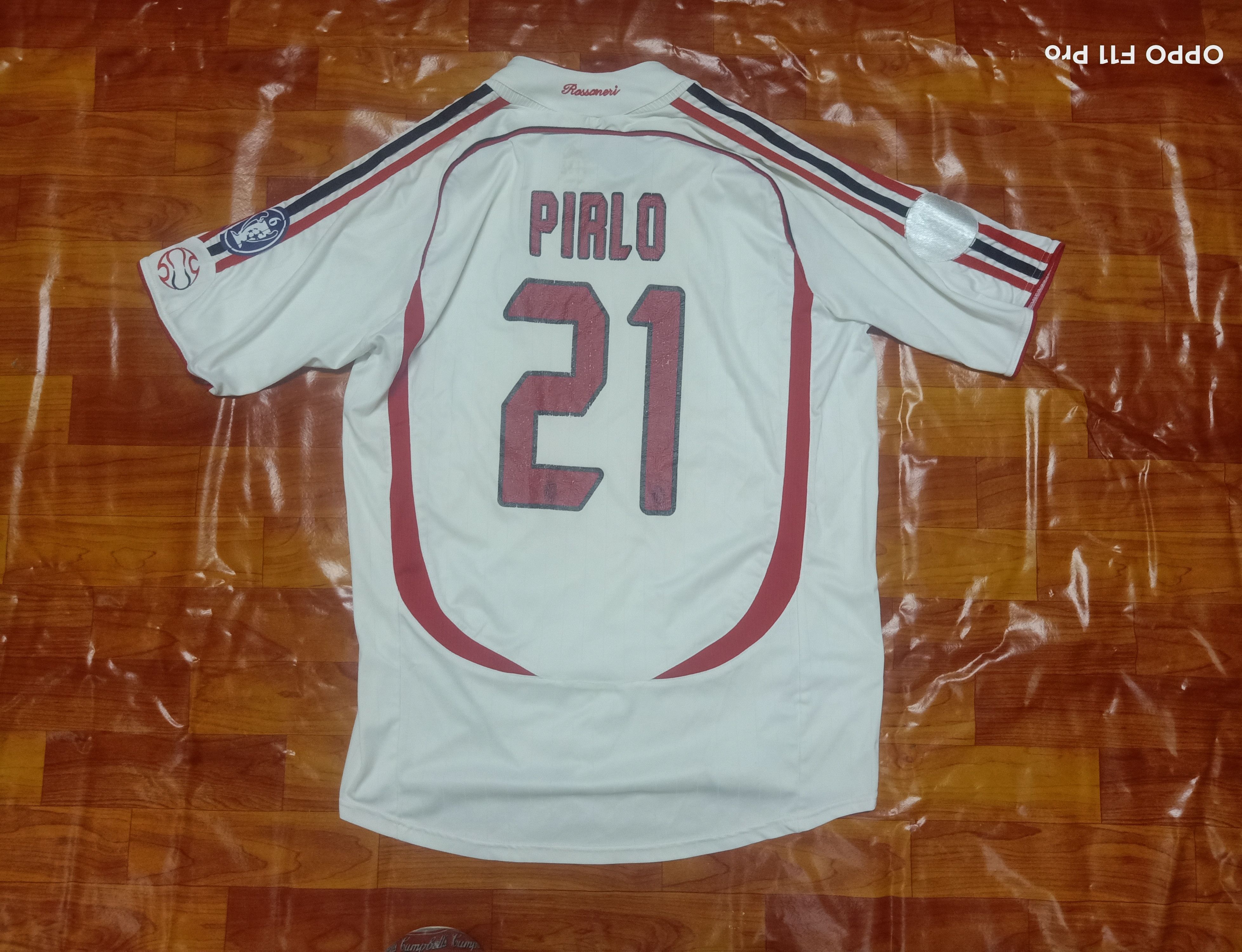 Vintage Vintage Pirlo #21 Ac Milan Soccer Jersey | Grailed