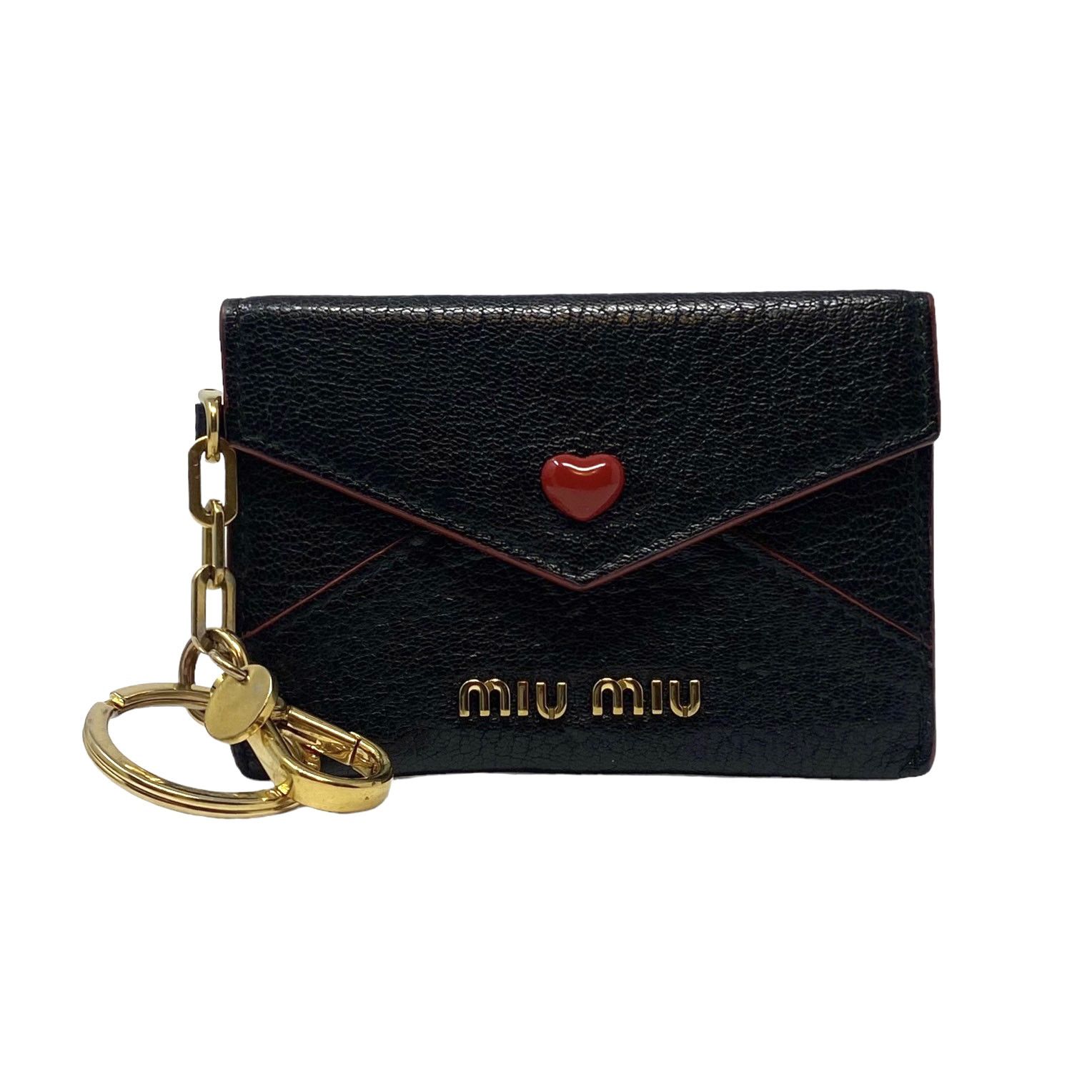 Miu Miu Miu Miu Madras Love Envelope Card / Key Holder | Grailed