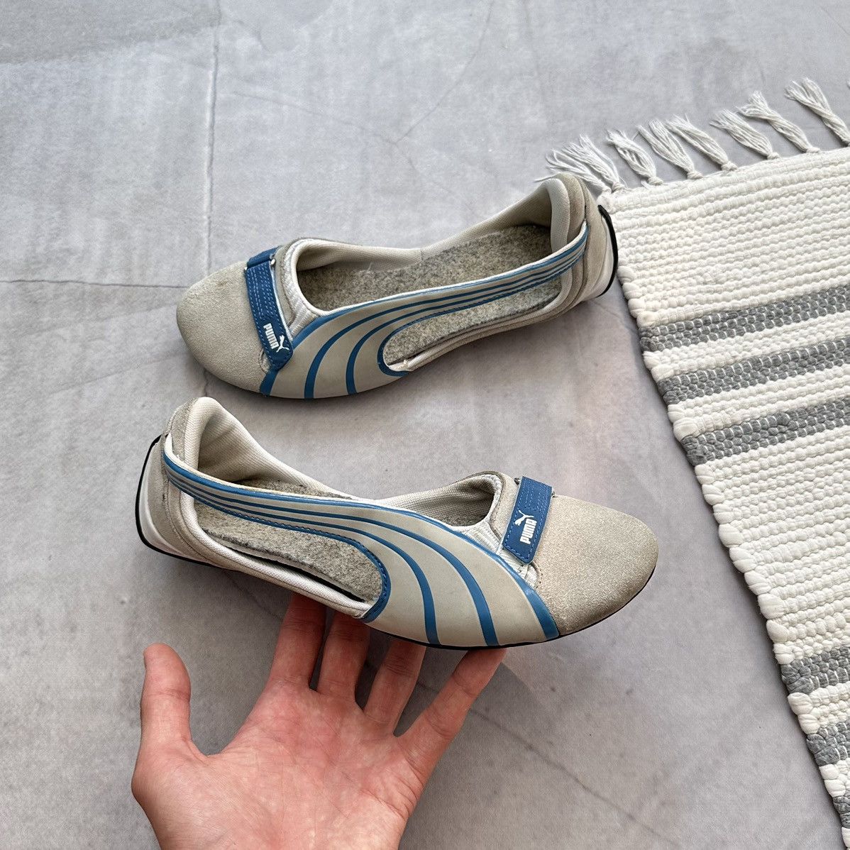 Adidas × Puma × Vintage Y2K Puma Ballet Flats Shoes Mostro Speedcat ...