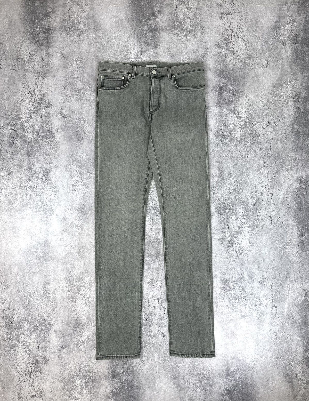 Dior Dior Homme Luxury Slim Fit Grey Denim Designer Jeans | Grailed