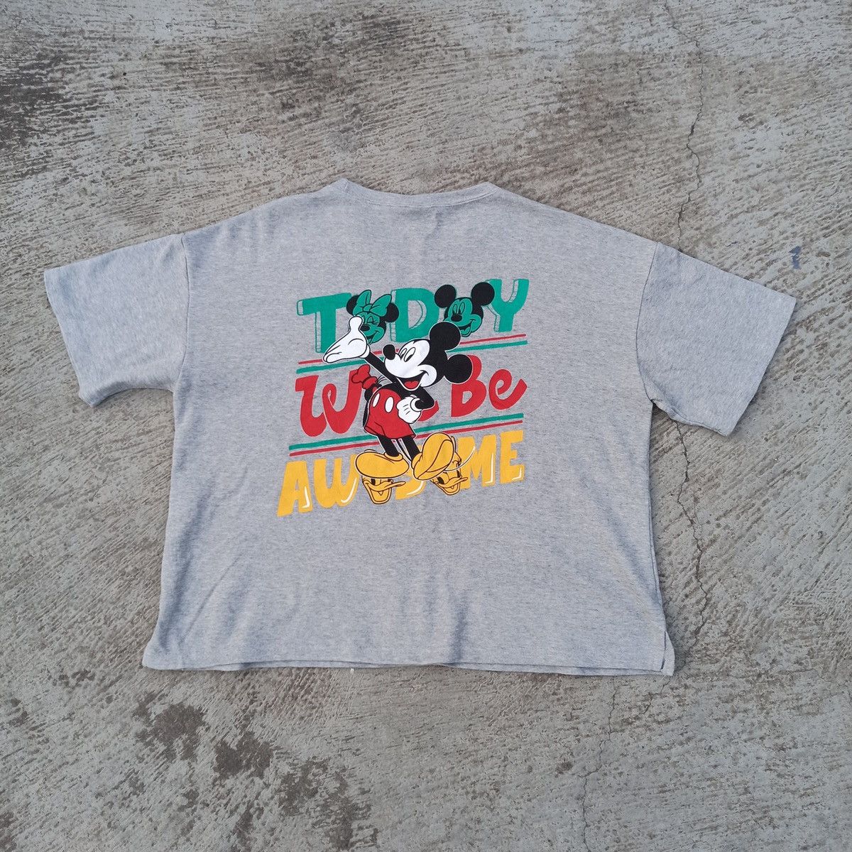 Cartoon Network × Disney × Mickey Mouse Today will be awasom | Grailed