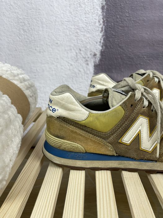 New Balance New balance vintage thrashed used worn distressed sneakers ...