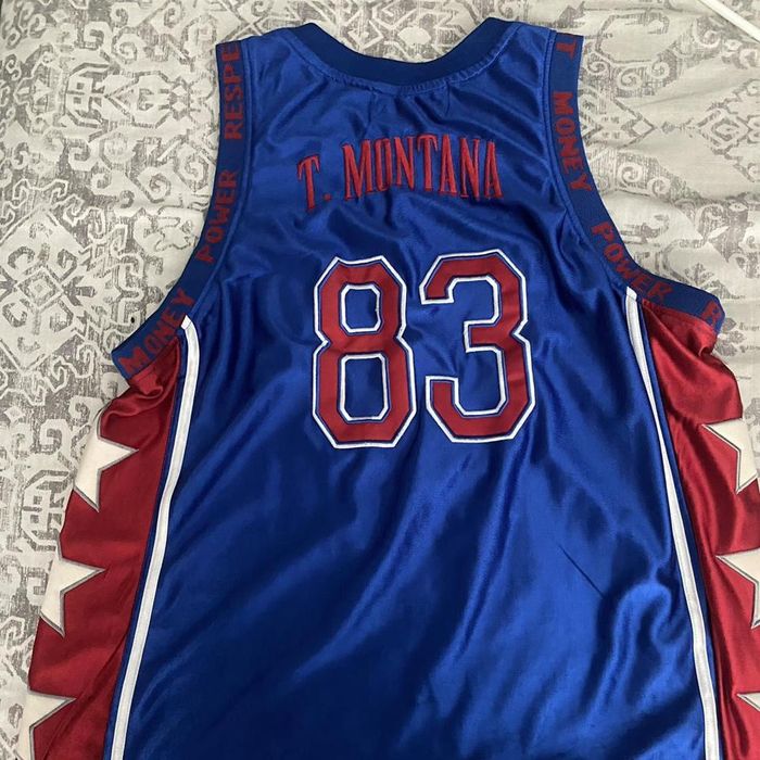 Universal Studios Scarface Tony Montana basketball jersey | Grailed