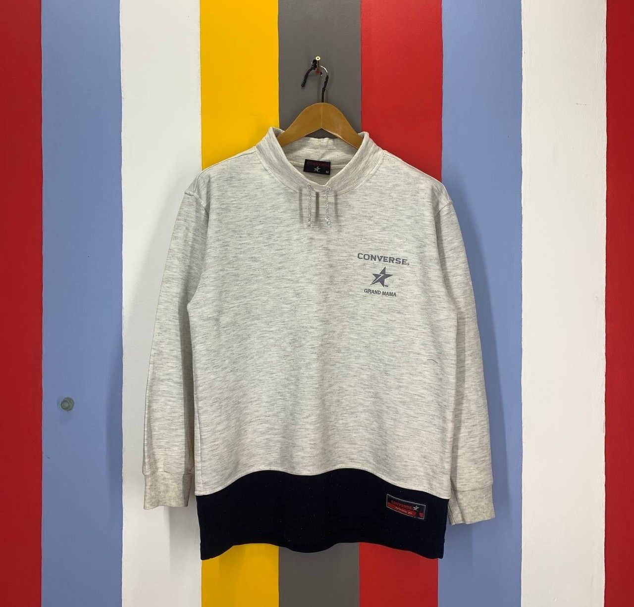 Converse CONVERSE GRAND MAMA Turtle Neck Sweatshirt #2279/23 | Grailed