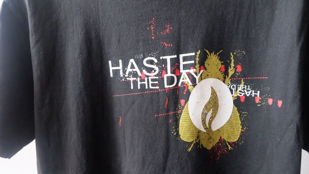 Band Tees Bootleg Haste The Day | Grailed