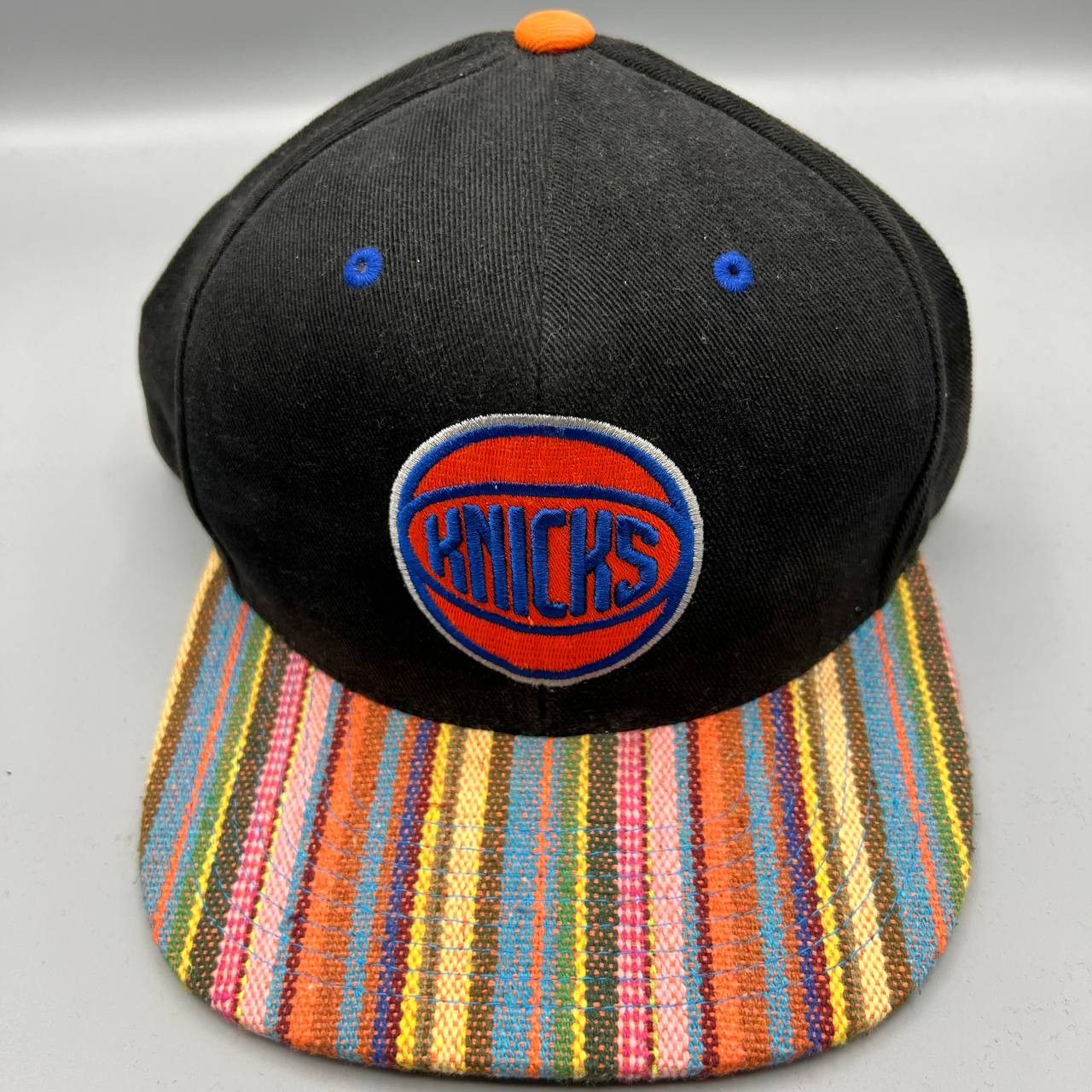 Mitchell & Ness New York Knicks NBA Hat Snap back Cap Black Men | Grailed