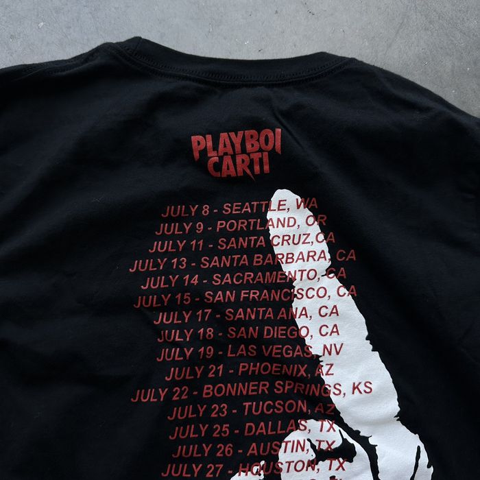 Japanese Brand Crazy Playboi Carti Tour T Shirt Self Titled Merch ...