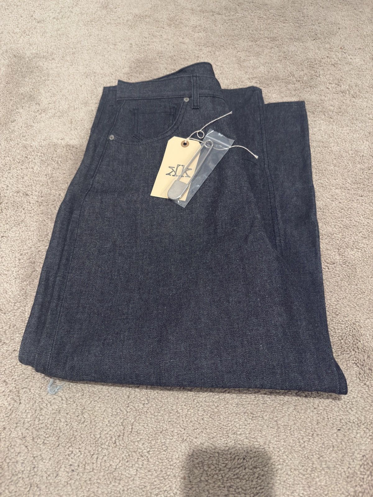 K-Two Studios Ktwo raw denim baggy japanese selvedge | Grailed