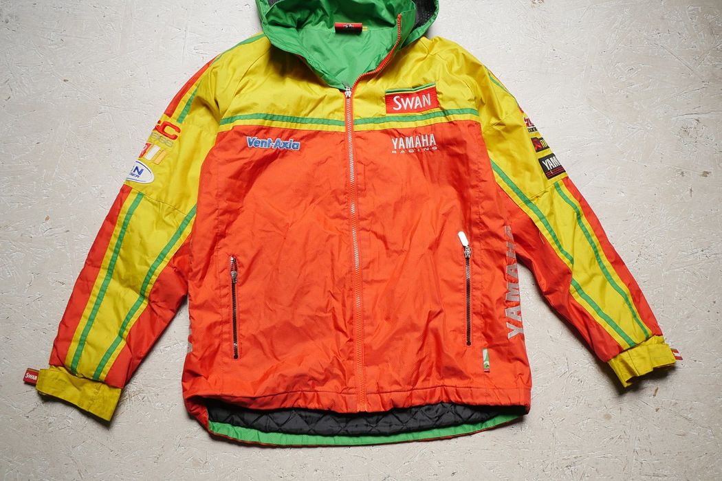 Yamaha Yamaha racing jacket vintage racing jacket swan S | Grailed