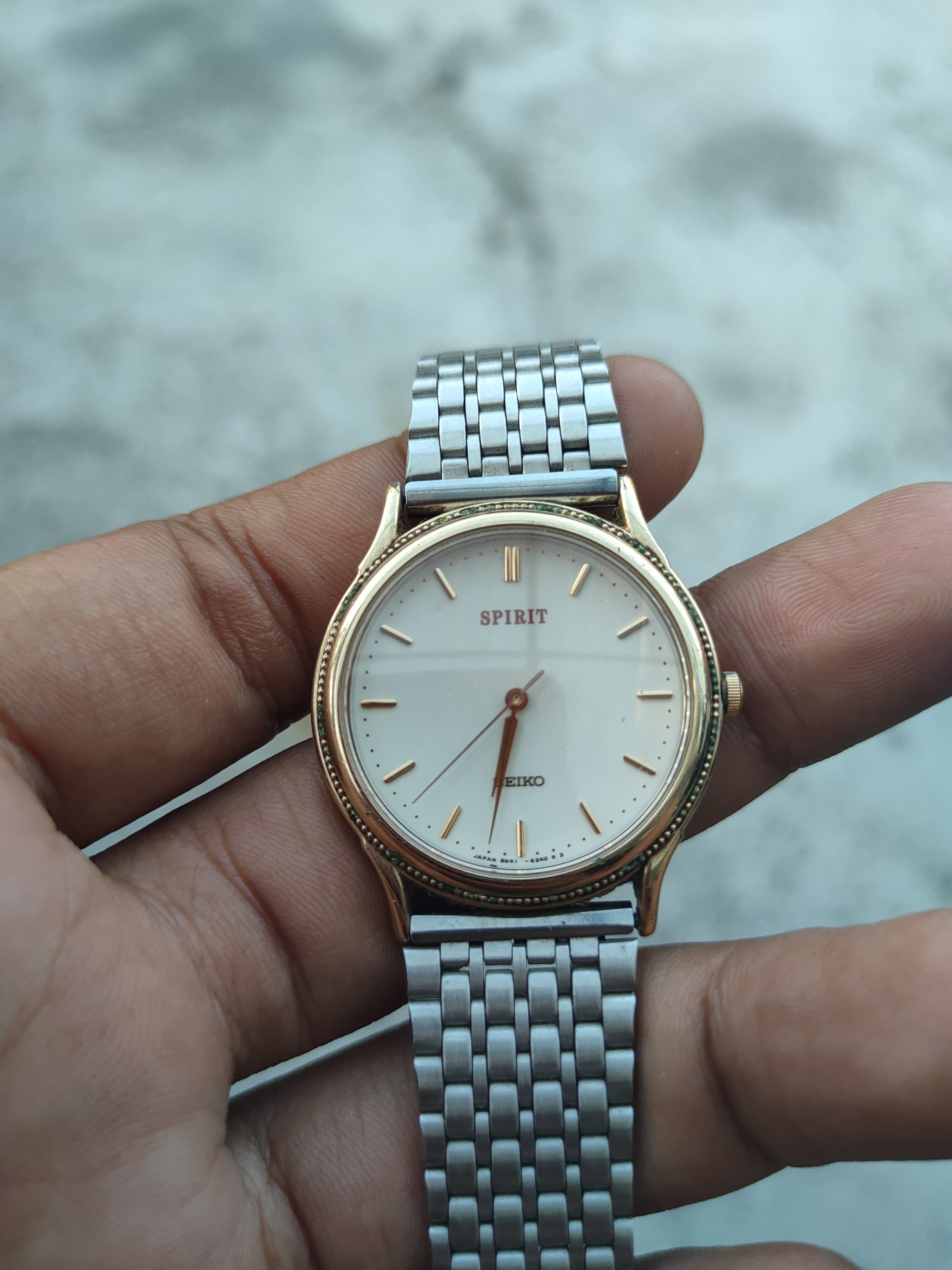 Seiko × Vintage × Watch Seiko Spirit vintage japan watch gold color ...