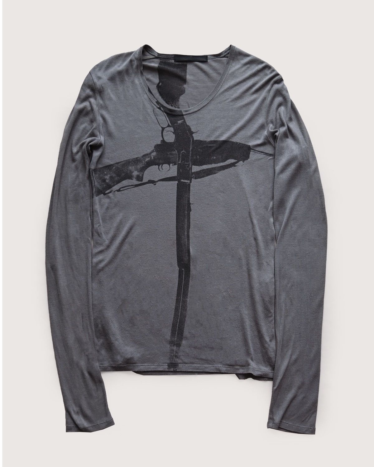 Julius Julius SS09 Possesed Shotgun Cross Modal Silk Long Sleeves | Grailed
