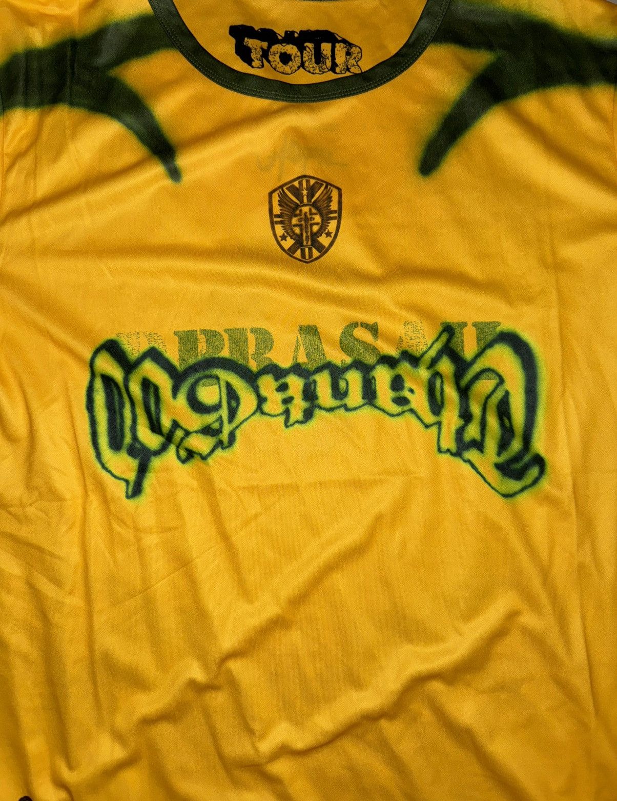 Travis Scott Utopia Brazil Soccer jersey | Grailed