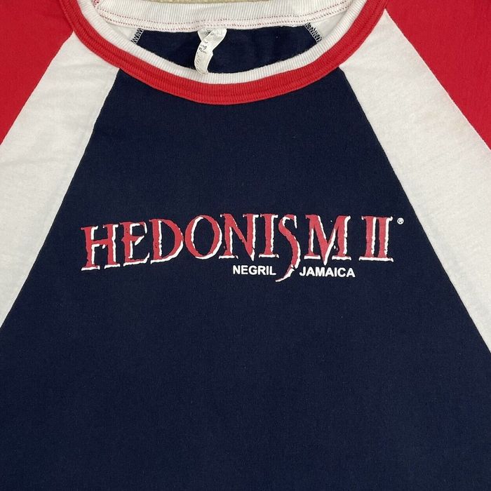 Vintage Vintage 90s Hedonism II Jamaica Mens XL T Shirt Color Block Tee ...