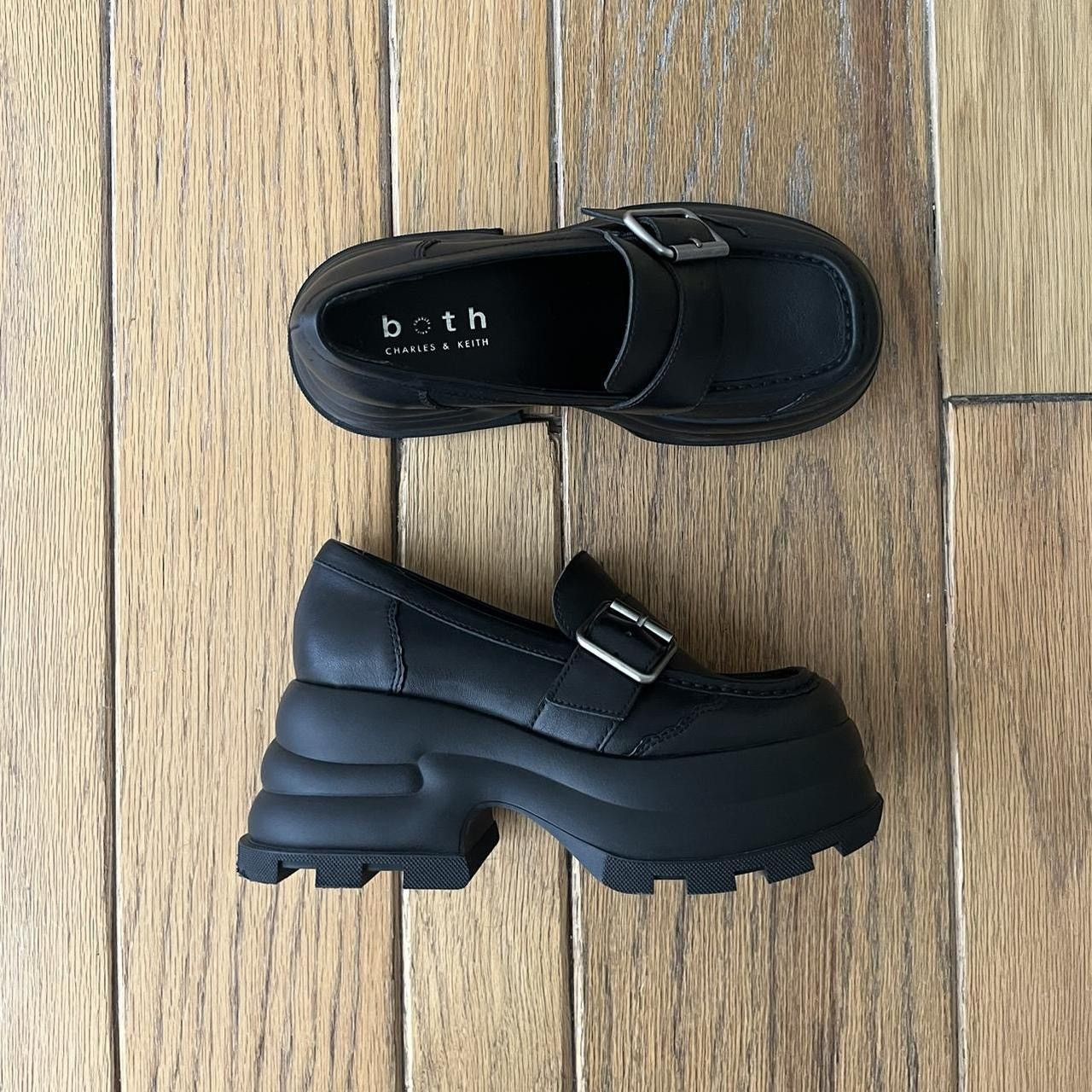 Both Both x Charles & Keith Jules Platform Buckled Loafers | Grailed