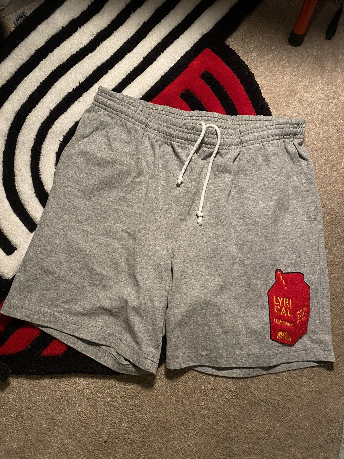 Lyrical Lemonade Lyrical Lemonade Carton Patch Shorts | Grailed