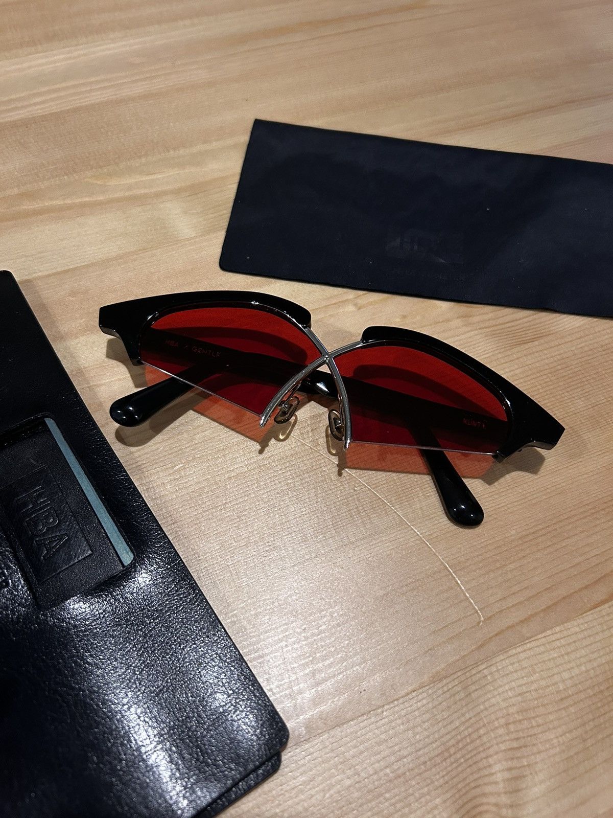 Hood By Air HBA x Gentle Monster Red Lens Nunty Sunglasses | Grailed