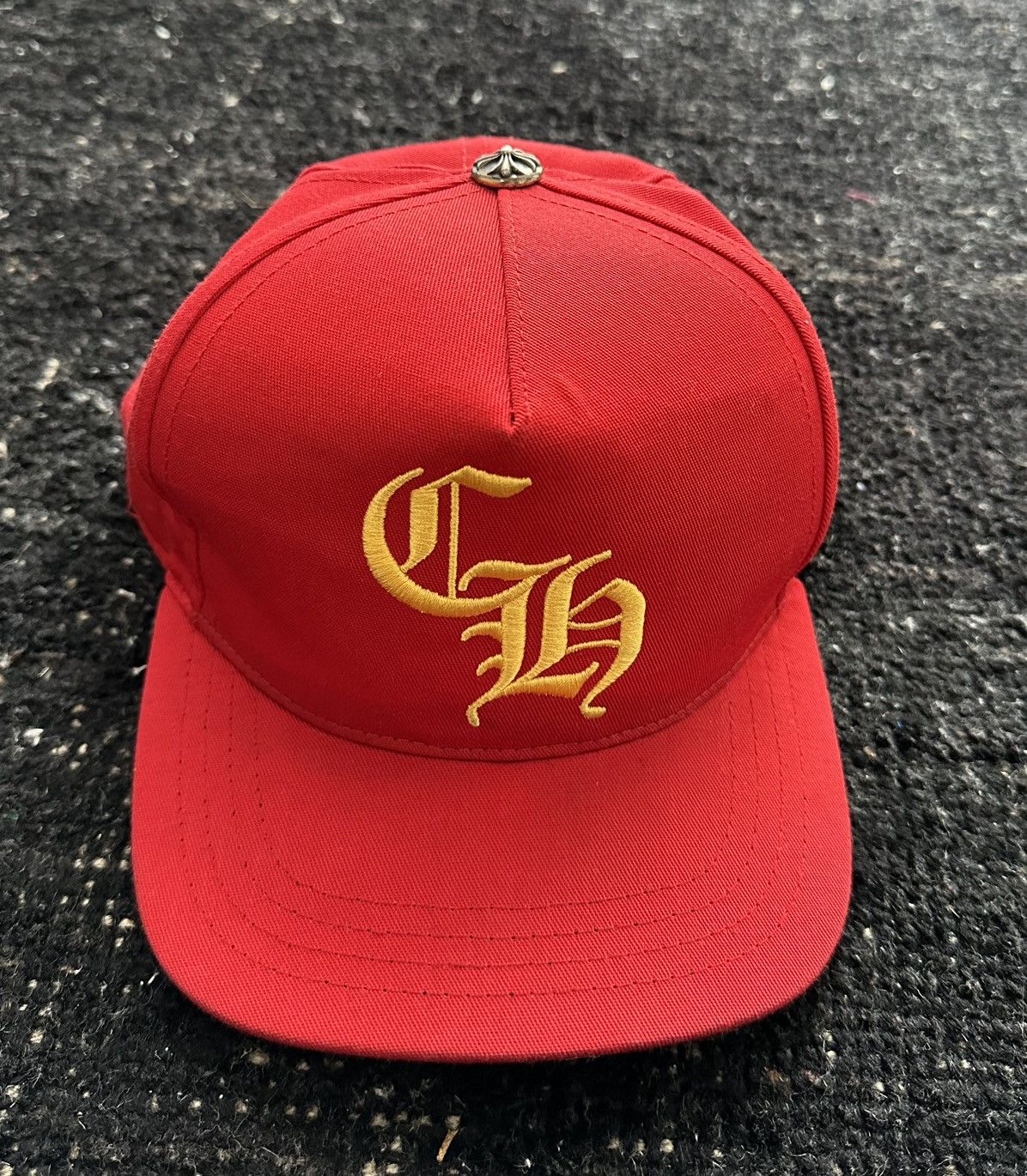 Chrome Hearts Embroidered Chrome Hearts Logo Hat | Grailed