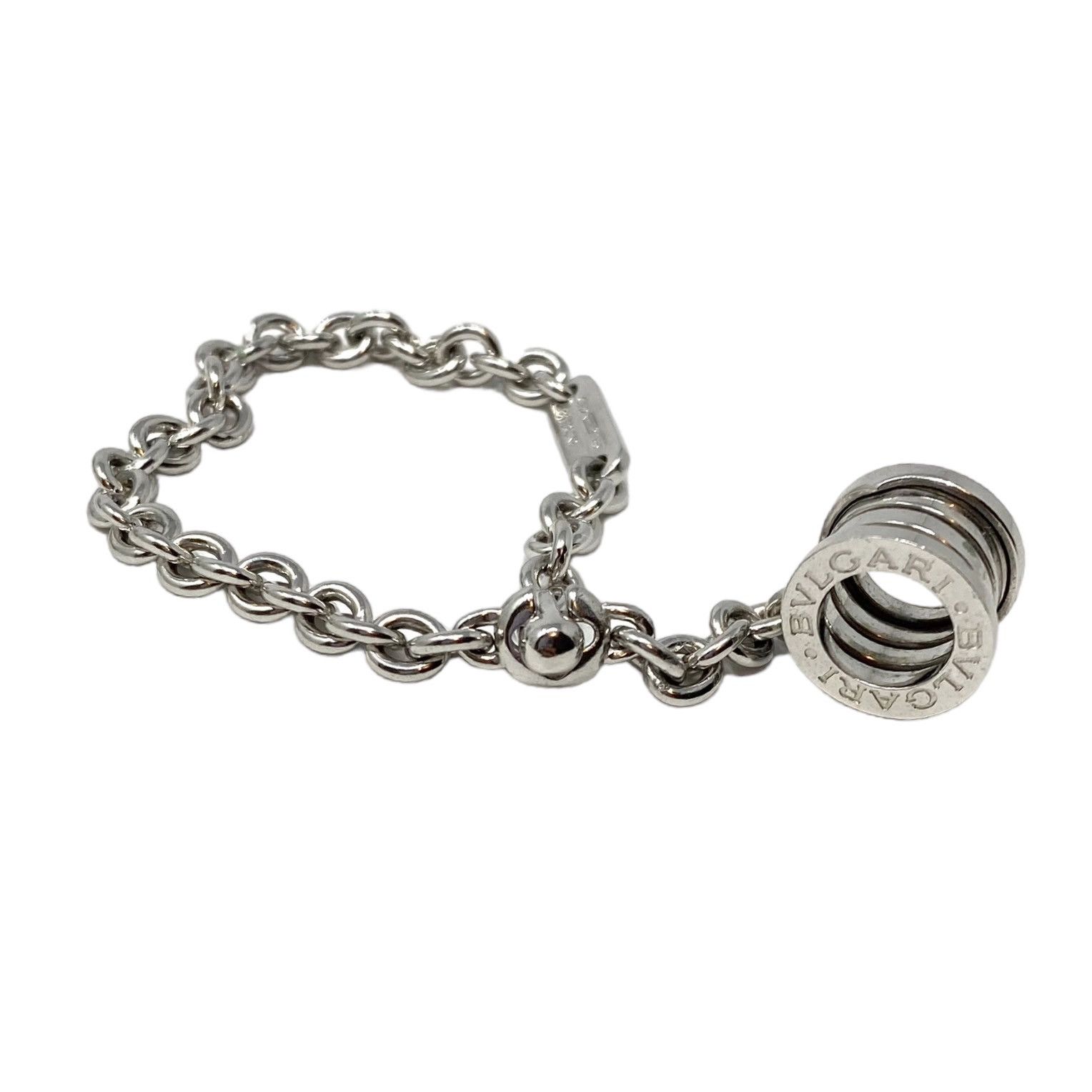 Bvlgari BVLGARI 925 Silver B.Zero1 Key Ring / Bag Charm | Grailed