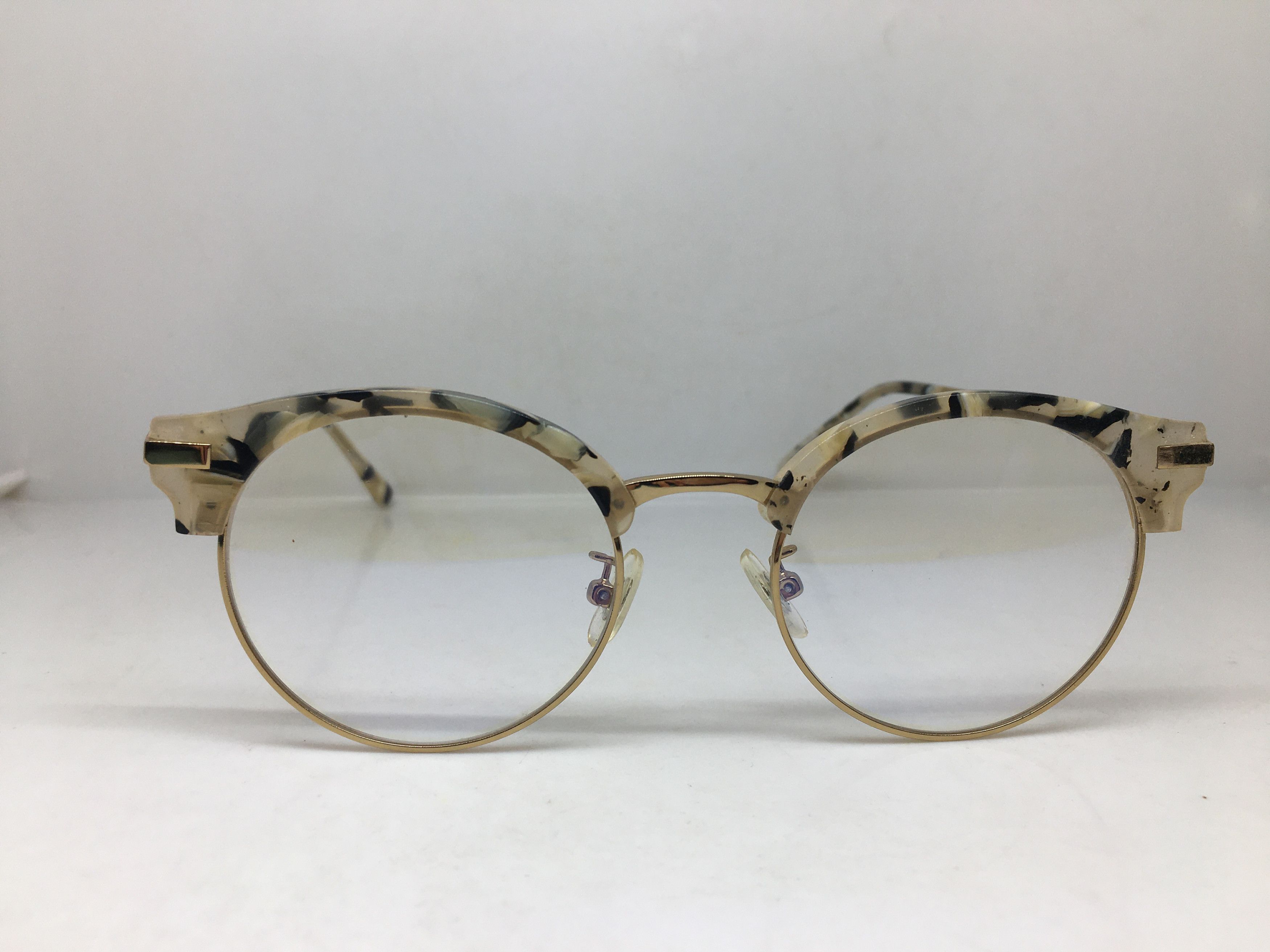 Other Milano Italy Snow Leopard Gold Color Eyeglasses Frame | Grailed