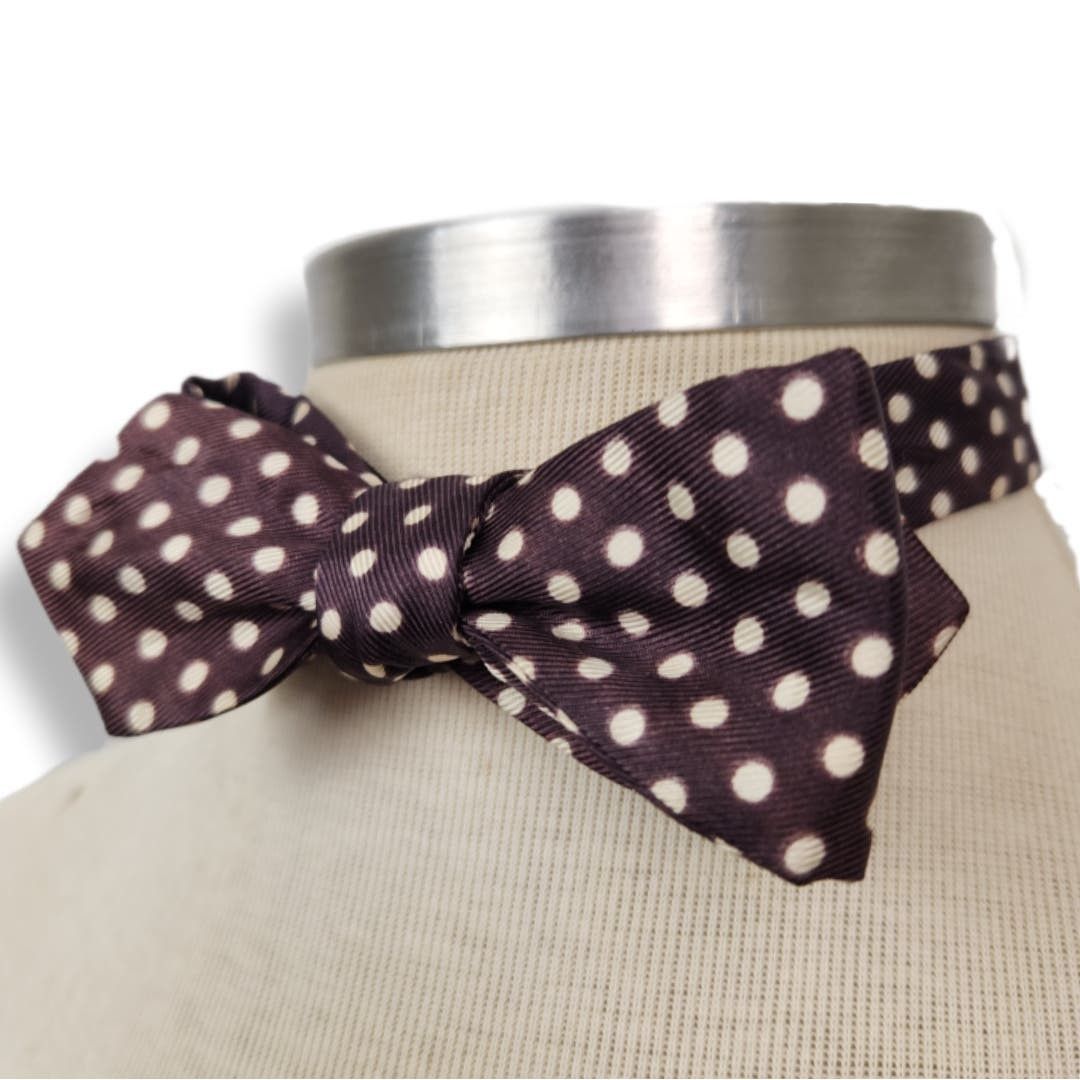 Brock Collection Vintage Haband Polka Dot 50s Bow Tie | Grailed