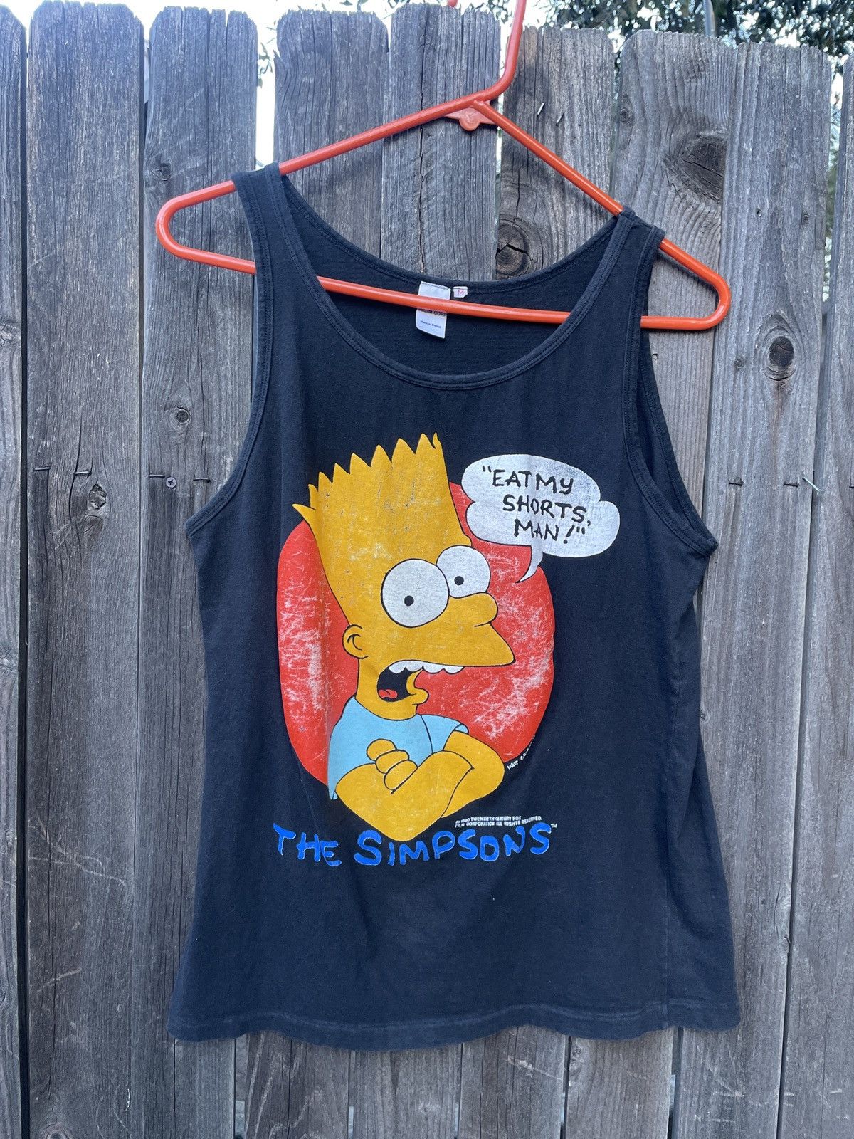 Streetwear × The Simpsons × Vintage 1990 the simpsons tanktop | Grailed