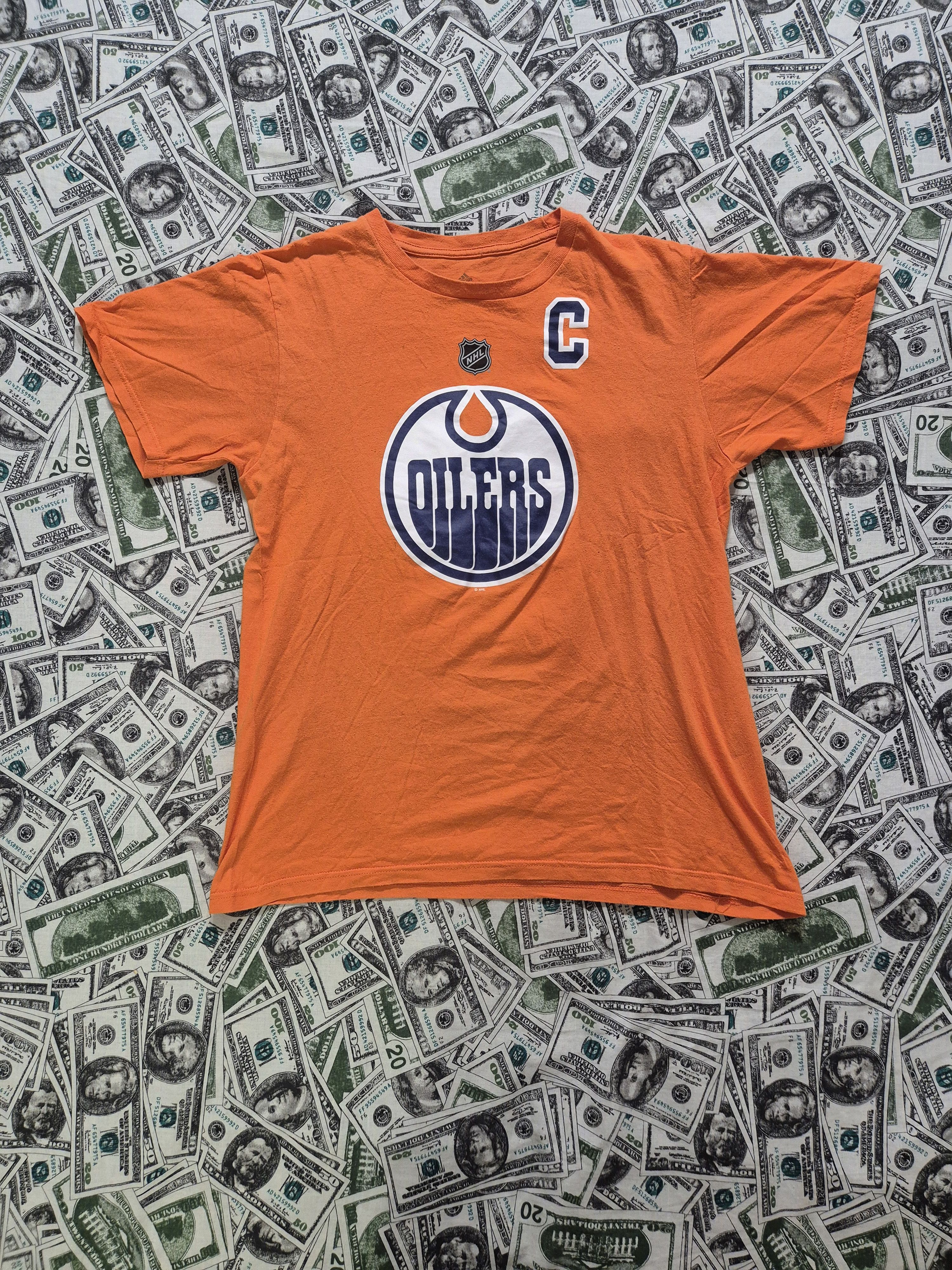 Adidas 🏒Adidas x NHL Edmonton Oilers Connor McDavid 97 T-Shirt🏒 | Grailed