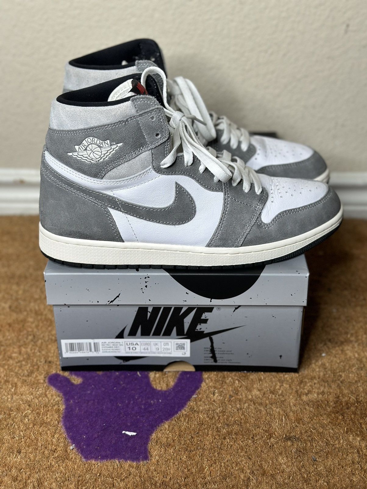 Jordan Brand × Nike × Streetwear Jordan 1 washed grey | Grailed