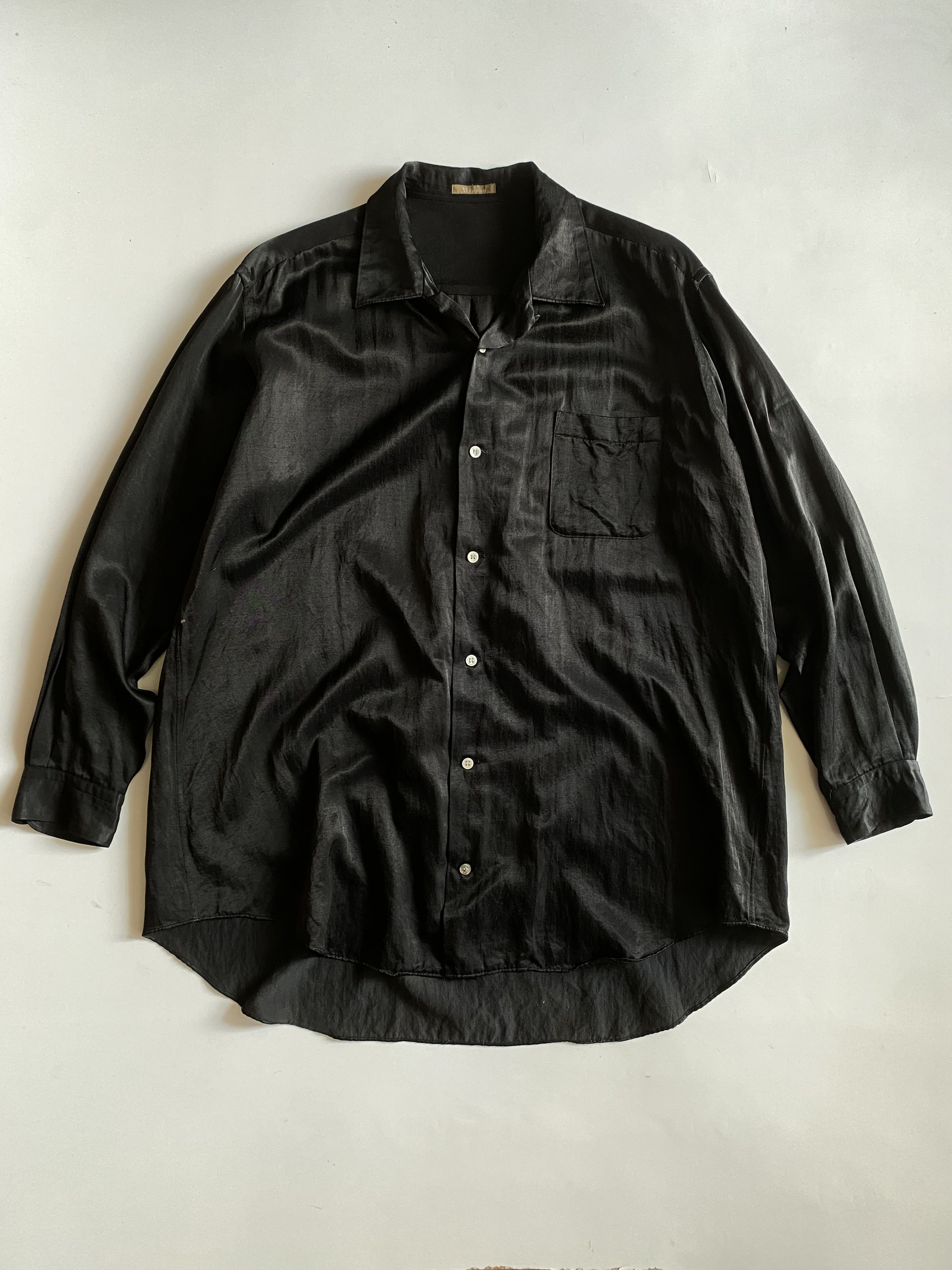Vintage ACCEPT OFFER 💥Yohji Yamamoto Ys Rayon Oversize Shirt | Grailed