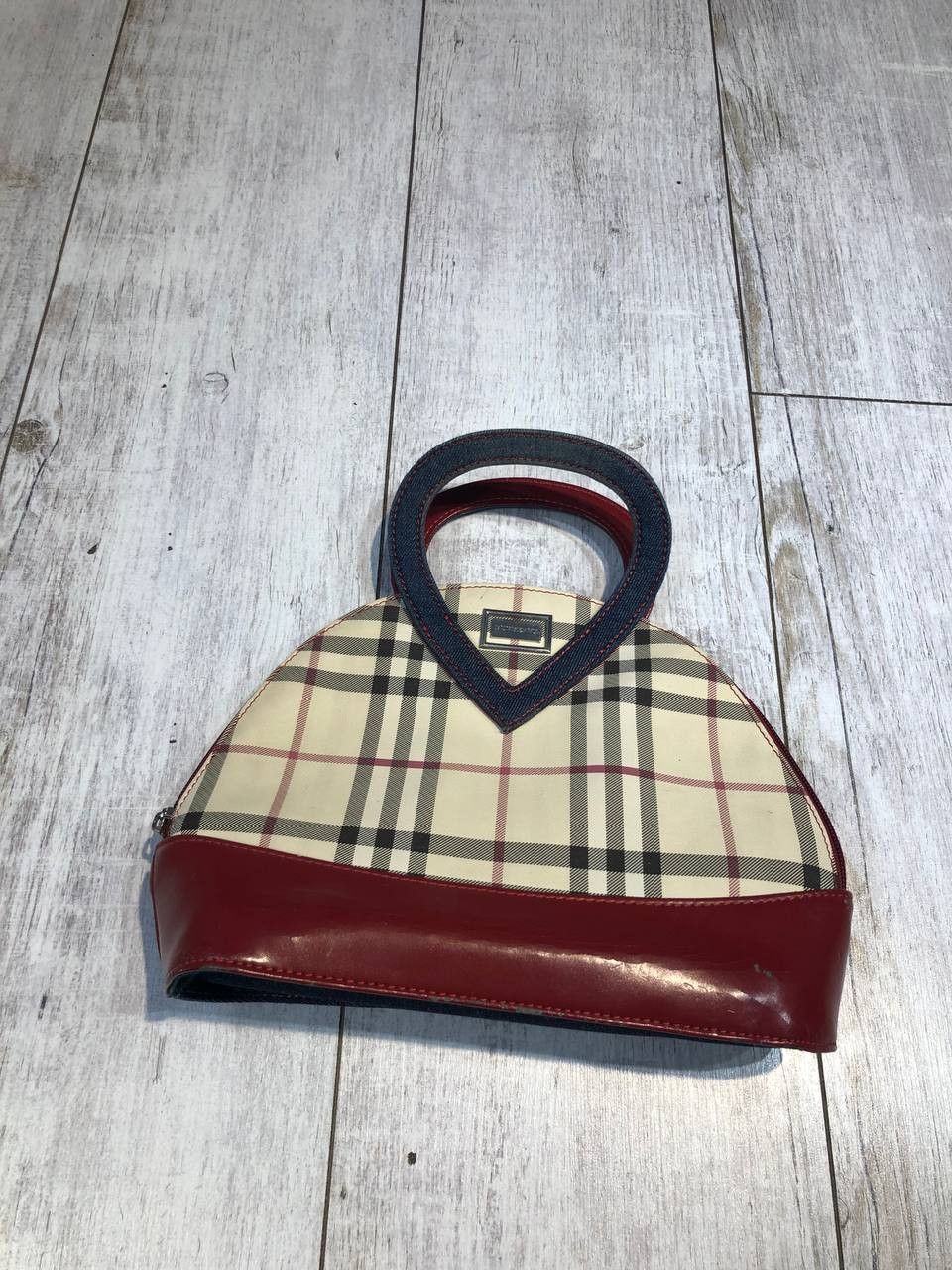 Avant Garde × Burberry BURBERRY TOP HANDLE DOME BAG | Grailed